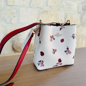 Coach | Bags | Coach Ladybug Floral Small Buckets Crossbody Handbag Nwt ...